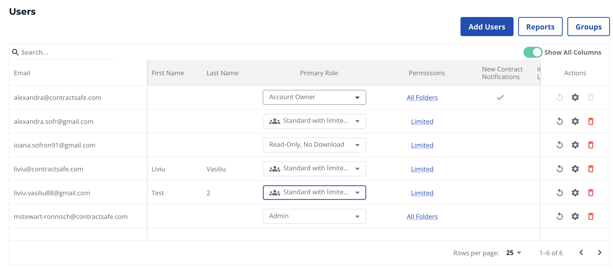 Creating User Groups